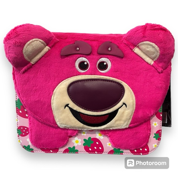 Loungefly | Bags | Loungefly Disney Pixar Toy Story Lotso Plush Berry ...